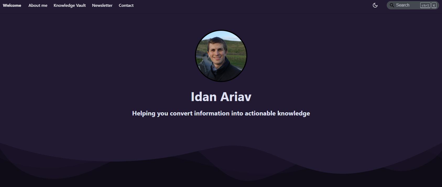 Idan Ariav personal website | Idan Ariav